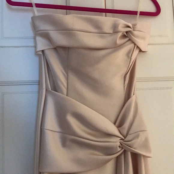 Jessica McClintock | Dresses | Jessica Mcclintock Cream Ball Gown ...